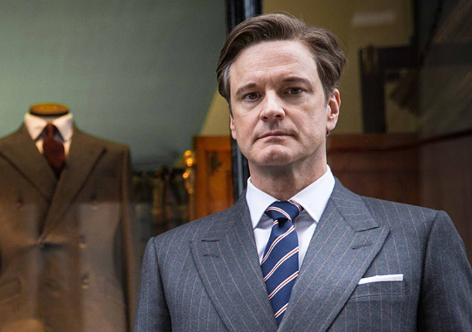 Colin Firth en Steven Spielberg voor het eerst samen op de set ...
